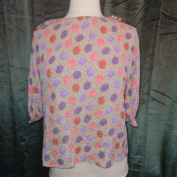 Soo Yung Lee | Tops | Vintage Soo Yung Lee For Neiman Marcus Silk Top ...